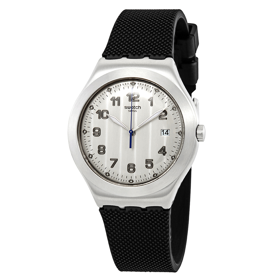 Swatch Cotes Silver Grey Dial Men's Watch YWS437 7610522791879 ...