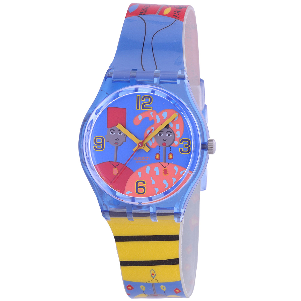 Swatch Diama Quartz Blue Dial Unisex Watch GS114 7610522245891 ...