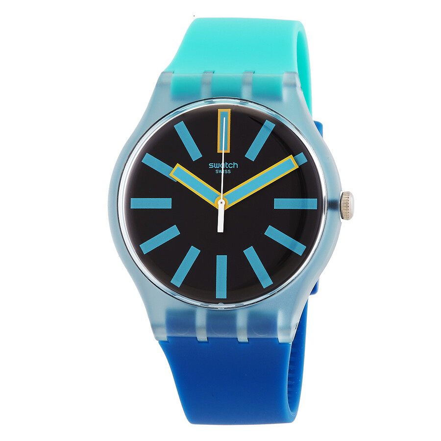 Swatch Flashwheel Quartz Black Dial Unisex Watch SUOS105 7610522692763 ...