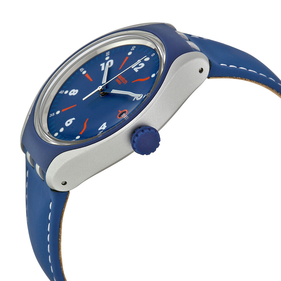 Swatch Go Run Blue Dial Men's Quartz Watch YES4000 - Irony - Swatch ...