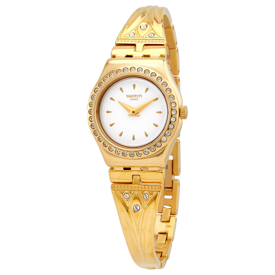Swatch Golden Path Ladies Watch YSG155G 7610522787711 - Watches - Jomashop