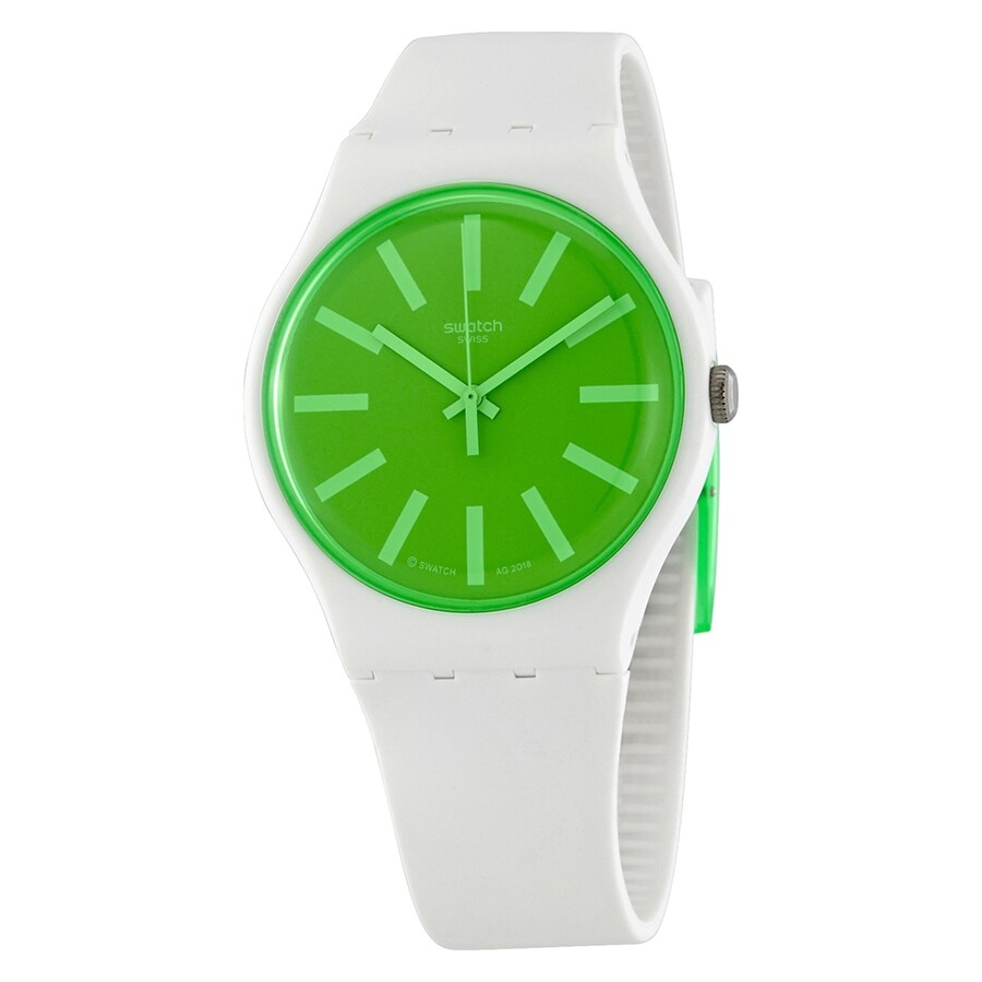 Swatch Grassneon Green Dial Unisex Watch SUOW166 Other Swatch Watches ...