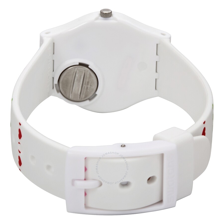 Swatch Herzlich Quartz White Dial Ladies Watch LW164 - Originals ...