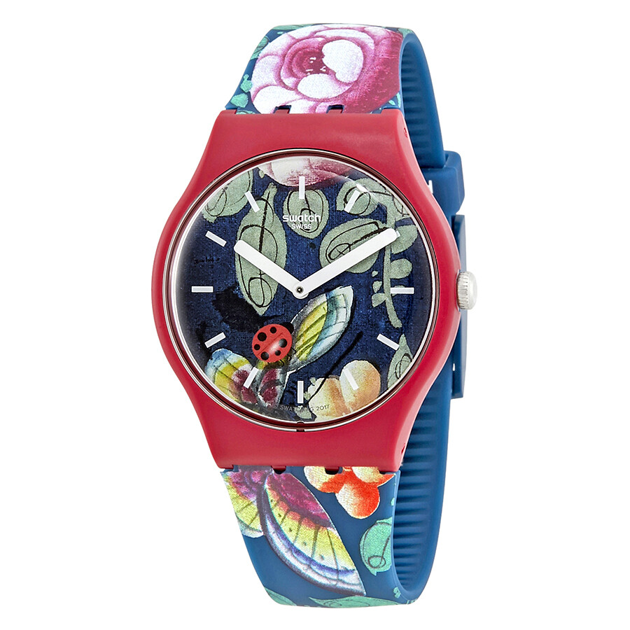 Swatch Lady Buzz Blue/Design Dial Men's Watch SUOR113 7610522789562 ...