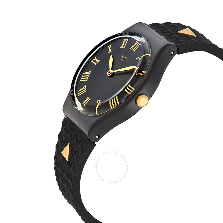 Swatch LANCELOT Quartz Black Dial Ladies Watch GB324 - Swatch - Watches ...