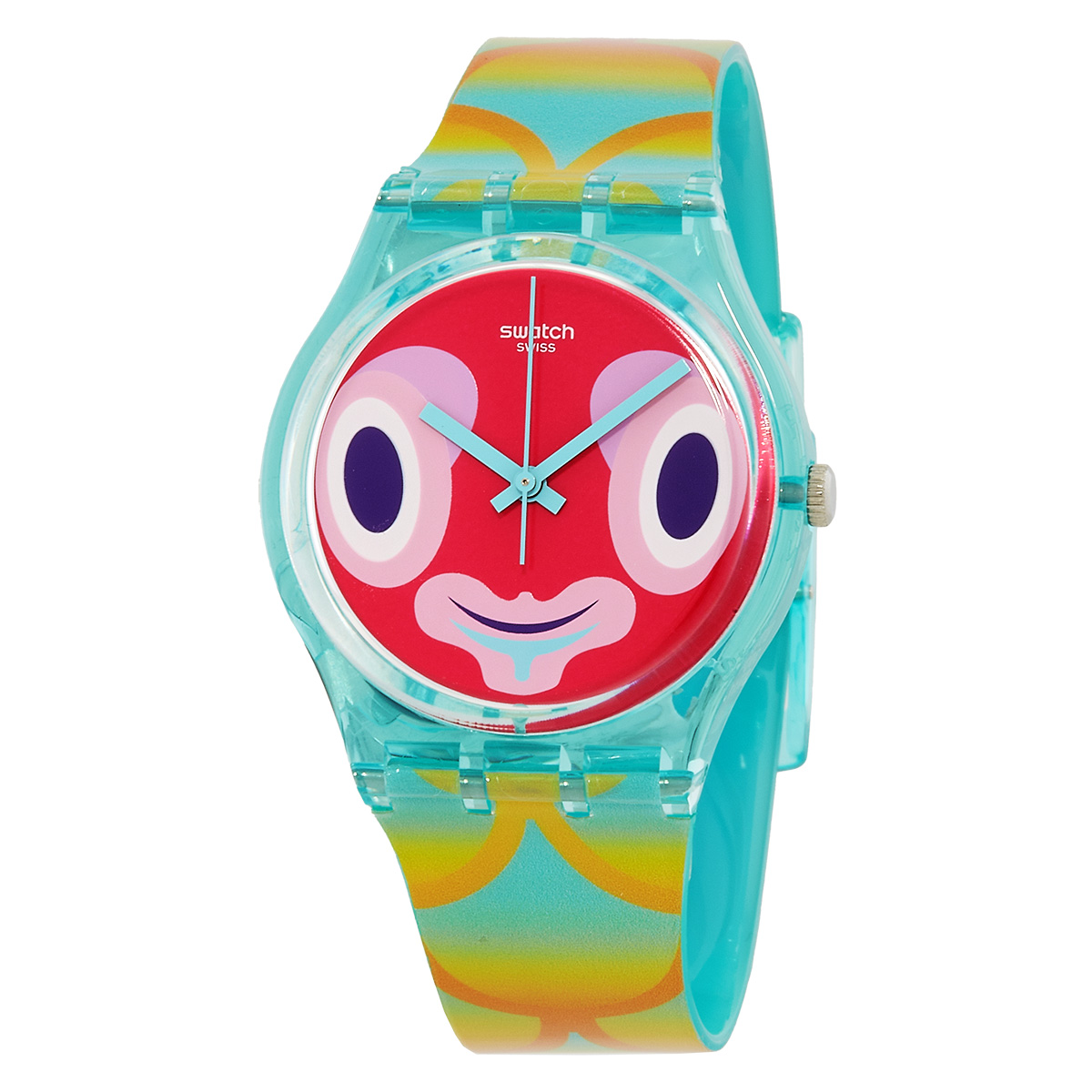 Swatch Mr Blubby Quartz Pink Dial Unisex Watch GL120 7610522693296 ...