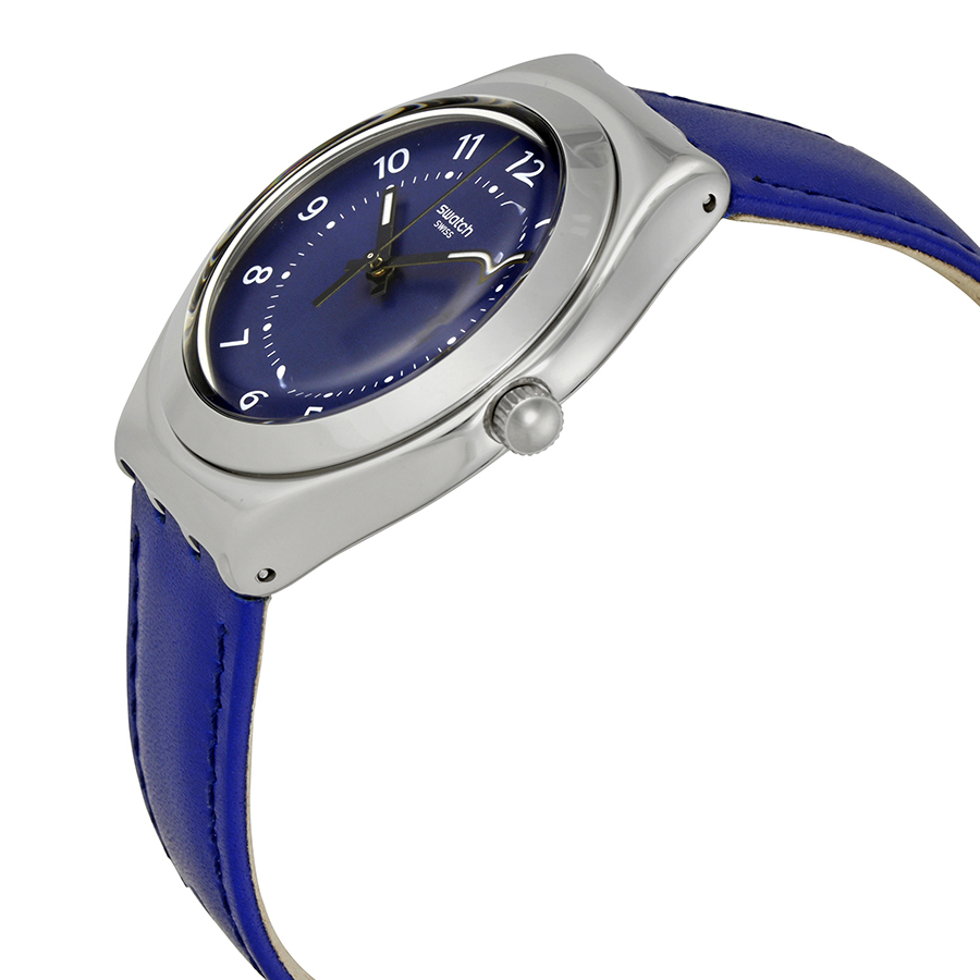 Swatch Night Twist Blue Dial Watch YGS136 - Irony - Swatch - Watches ...