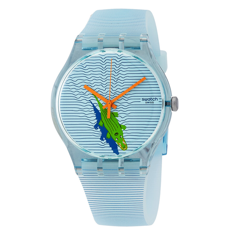 Swatch Pool Surprise Quartz Blue Dial Unisex Watch SUOS107 ...