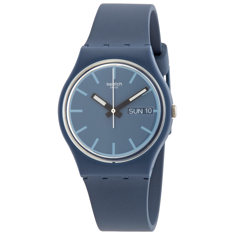 Swatch Quartz Blue Dial Unisex Watch SO28N701 7610522847149 - Watches ...