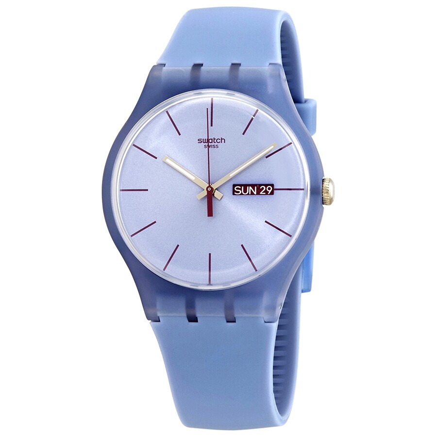 Swatch Sea Rebel Quartz Blue Dial Unisex Watch SUOS701 7610522254251 ...
