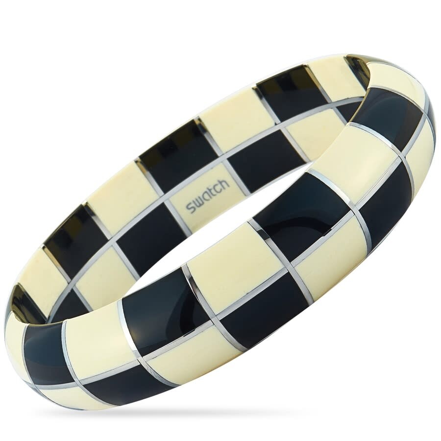 Swatch Similitude Stainless Steel Bangle Bracelet JBB002-M-WEct3g73il ...