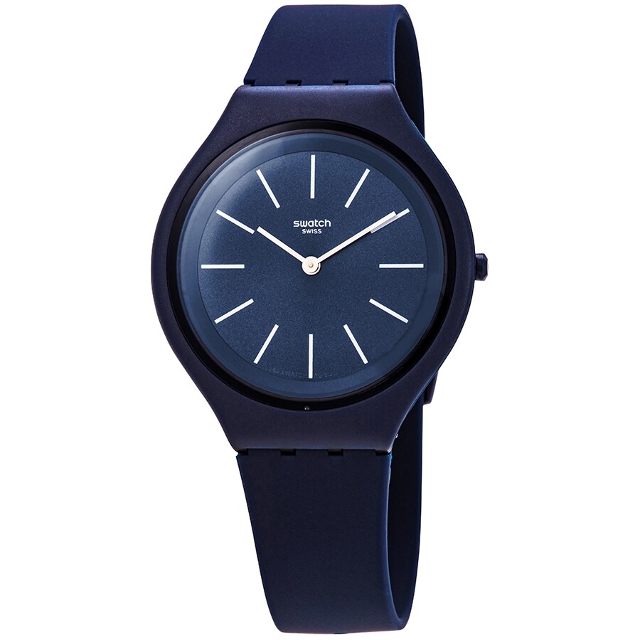 Swatch Skindeep Blue Dial Men's Watch SVUN107 - Swatch, Skin - Jomashop
