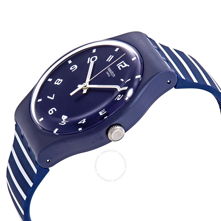Swatch Striure Blue Dial Men's Watch SUON130 - Originals - Swatch ...