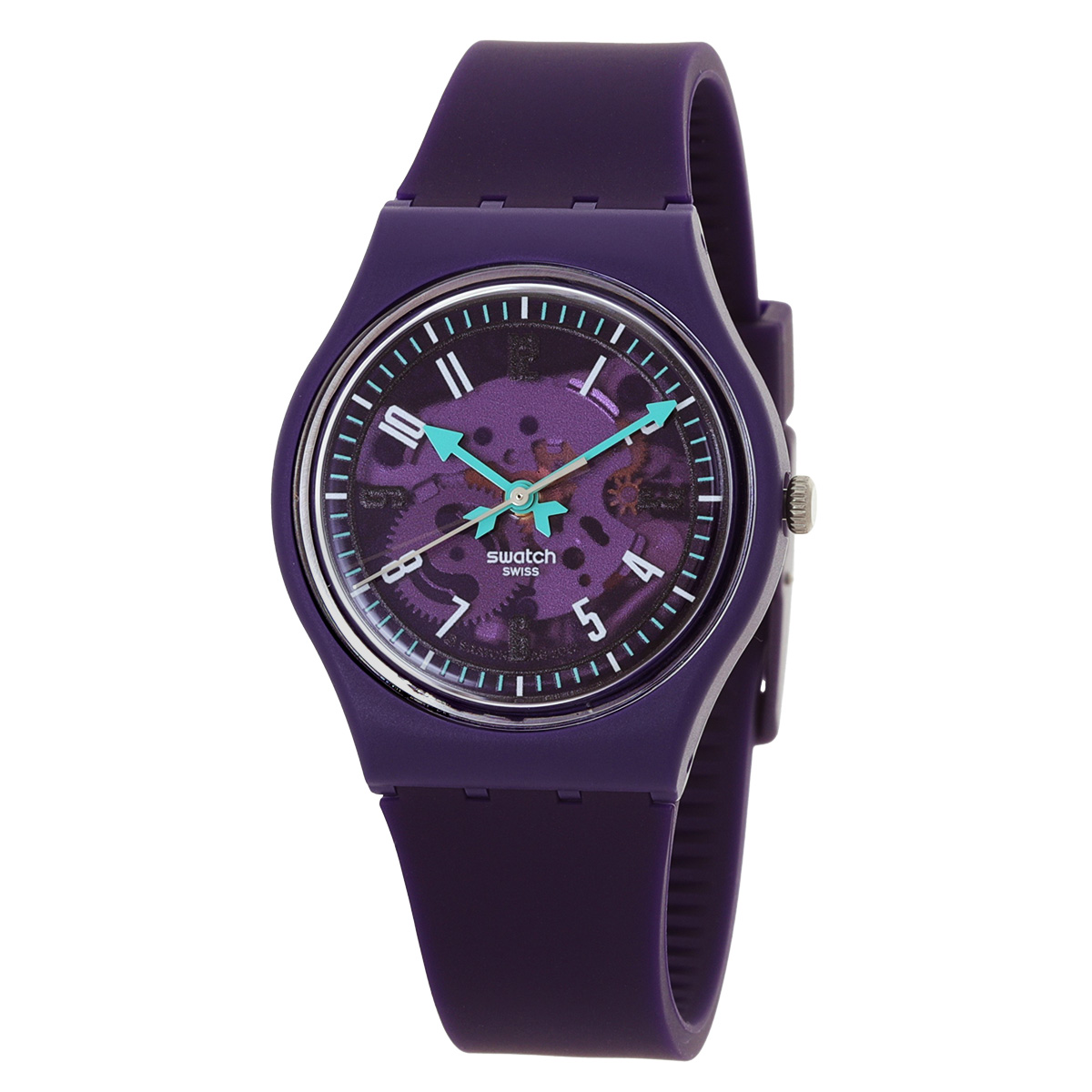 Swatch The September Collection Quartz Purple Dial Unisex Watch ...
