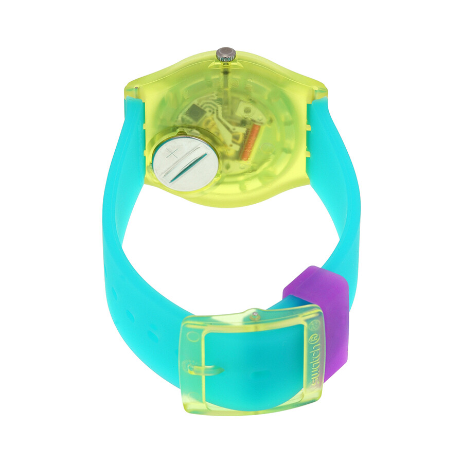 Swatch Vitamin Booster Multi-Color Bulls-Eye Dial Unisex Watch GJ135 ...