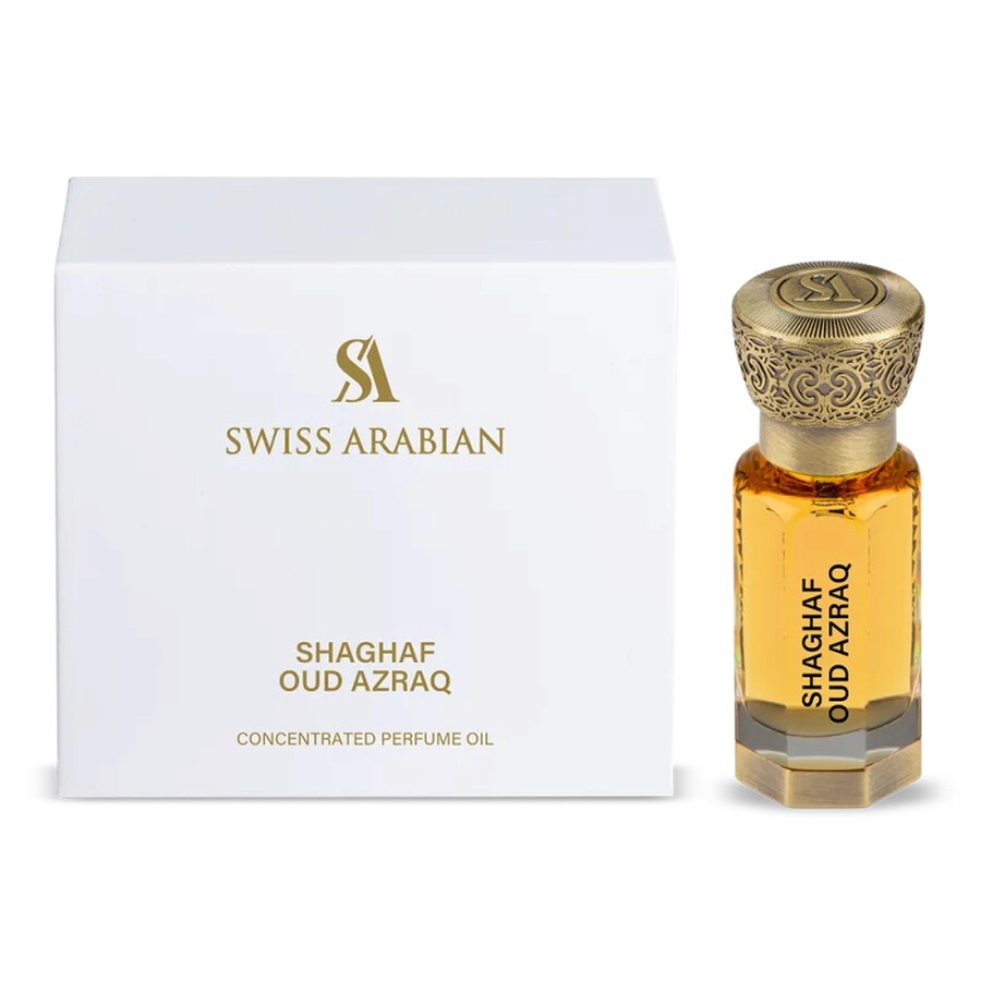 Swiss Arabian Shaghaf Oud Azraq Perfume Oil 0.4 oz Fragrances ...