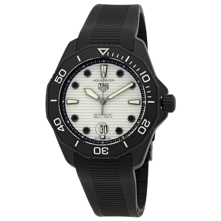 Tag Heuer Aquaracer Automatic White Dial Men's Watch WBP201D-FT6197 ...