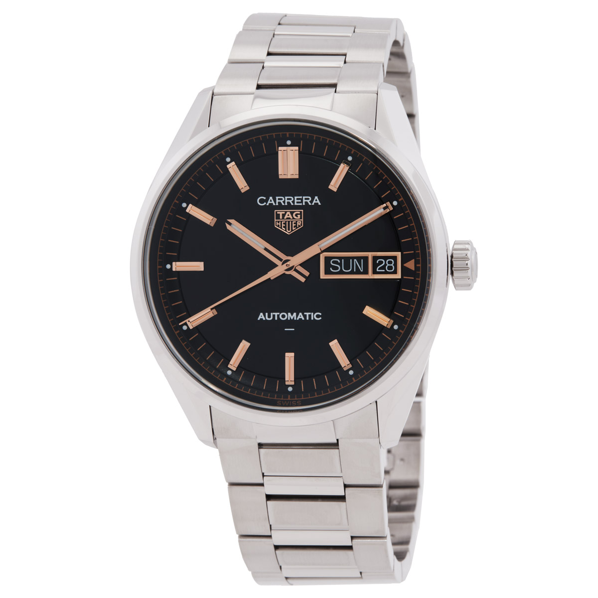 Tag Heuer Carrera Automatic Black Dial Men's Watch WDA2111.BA0043 ...