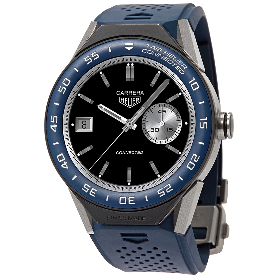 Tag Heuer Connected Modular Alarm Chronograph Quartz Digital Men's ...