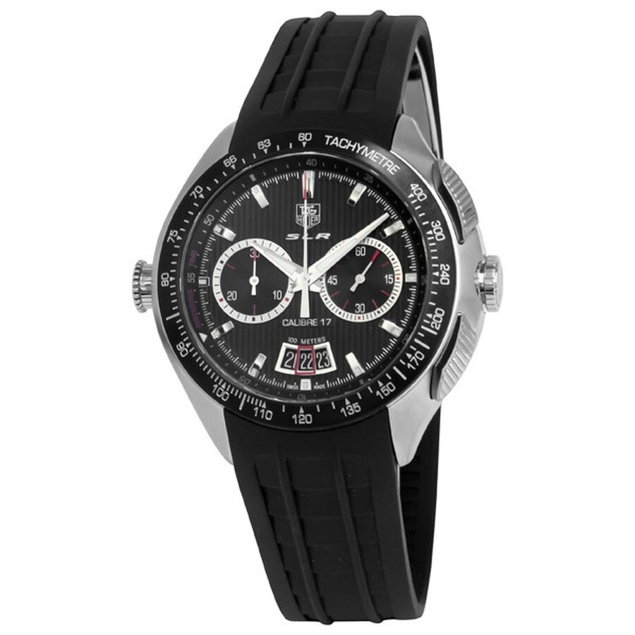 Tag Heuer SLR Mercedes Benz Chronograph Automatic Black Dial Men's ...