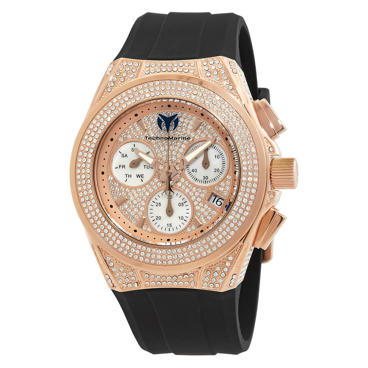 Technomarine Cruise Chronograph Quartz Crystal Unisex Watch TM-118109 ...
