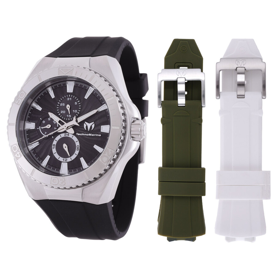 Technomarine Cruise Quartz Black Dial Men's Watch TM-124017 ...