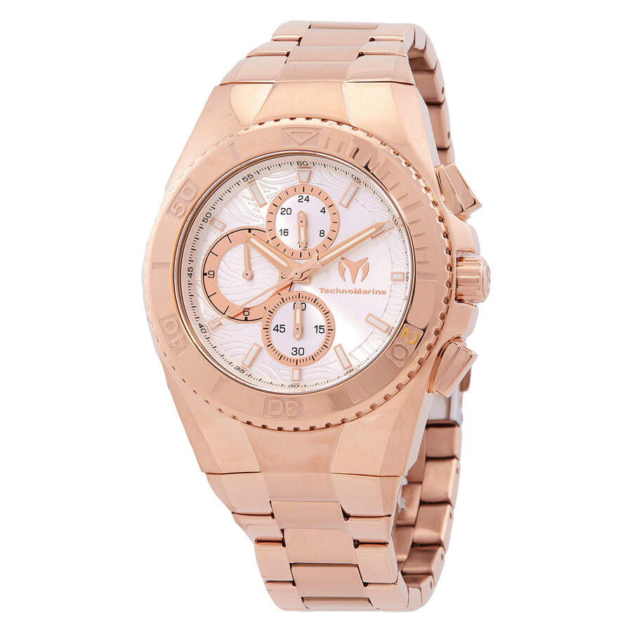 Technomarine Manta Chronograph Quartz Silver Dial Men's Watch TM-224023 ...