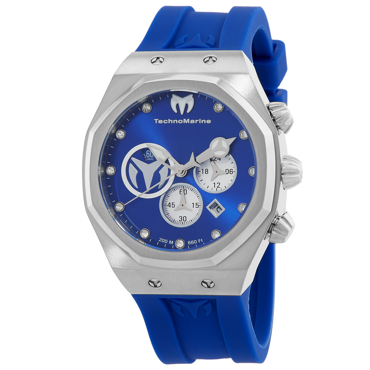 Technomarine Reef Sun Chronograph Quartz Blue Dial Men's Watch TM ...