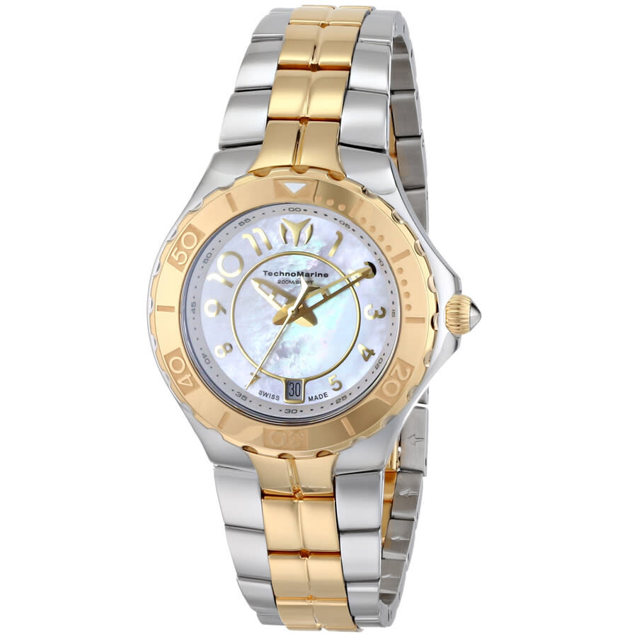 Technomarine Sea Pearl Quartz Ladies Watch 714001 7640133234960 ...