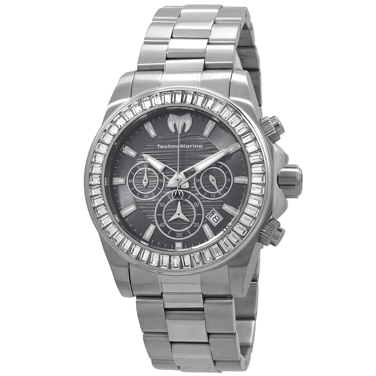 Technomarine Technomarine Chronograph GMT Quartz Crystal Black Dial Men ...