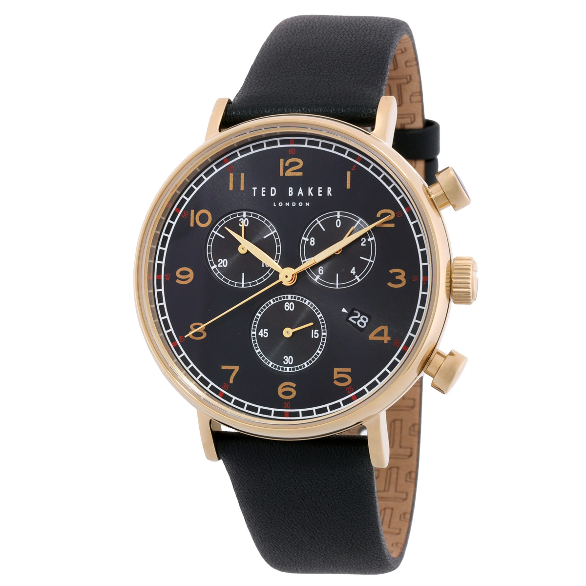 Ted Baker Barnett Backlight Chronograph Quartz Black Dial Men's Watch ...