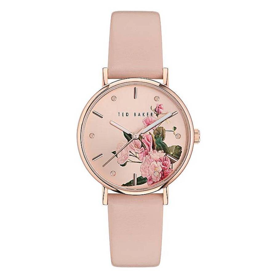 Ted Baker Phylipa Quartz Pink Dial Ladies Watch BKPPHF307 BKPPHF3079I ...