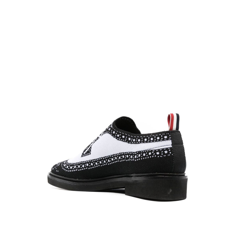Thom Browne Trompe Loeil Knit Longwing Micro Sole Brogue, Brand Size 38 ...