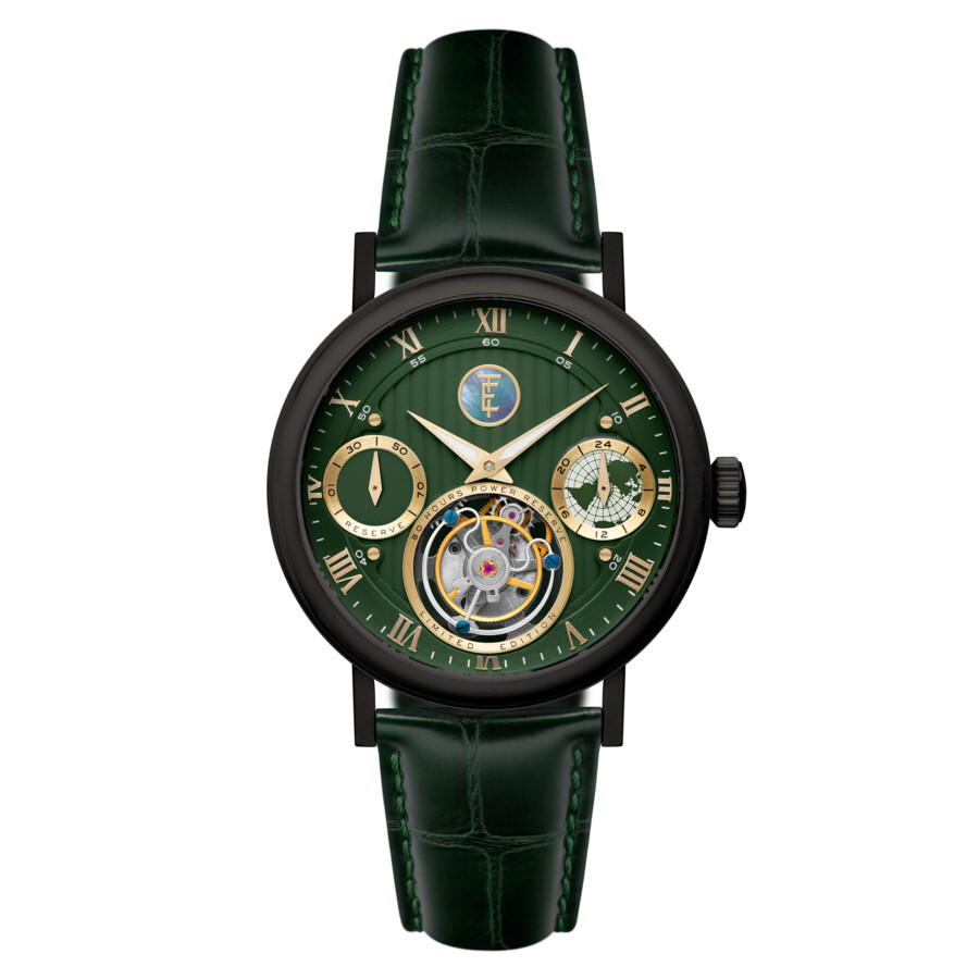 Thomas Earnshaw Celestial Halley Green Dial Men's Watch ES-8262-0F ...
