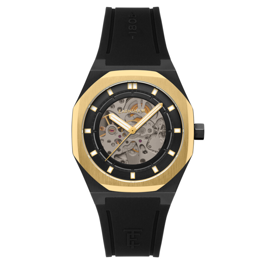 Thomas Earnshaw Drake Automatic Black Dial Men's Watch ES-8295-03 ...