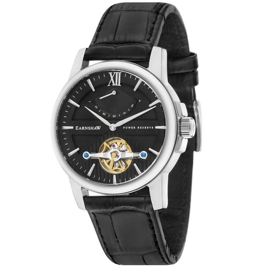 Thomas Earnshaw Flinders Automatic Black Dial Men's Watch ES-8080-01 ...