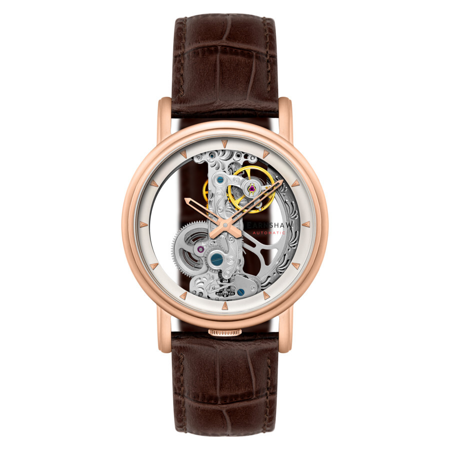 Thomas Earnshaw Fowler Bridge Silver-tone Dial Men's Watch ES-8225-03 ...