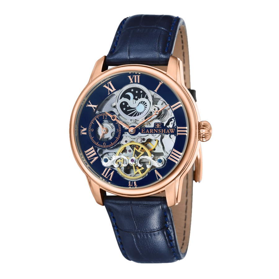Thomas Earnshaw Longitude Blue Dial Men's Watch ES-8006-0A 194595044508 ...