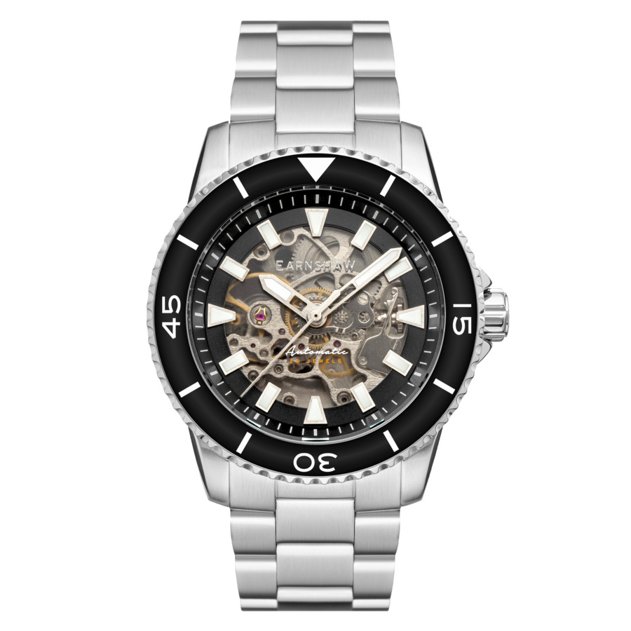 Thomas Earnshaw Wallis Black Dial Men's Watch ES-8227-11 194595037005 ...