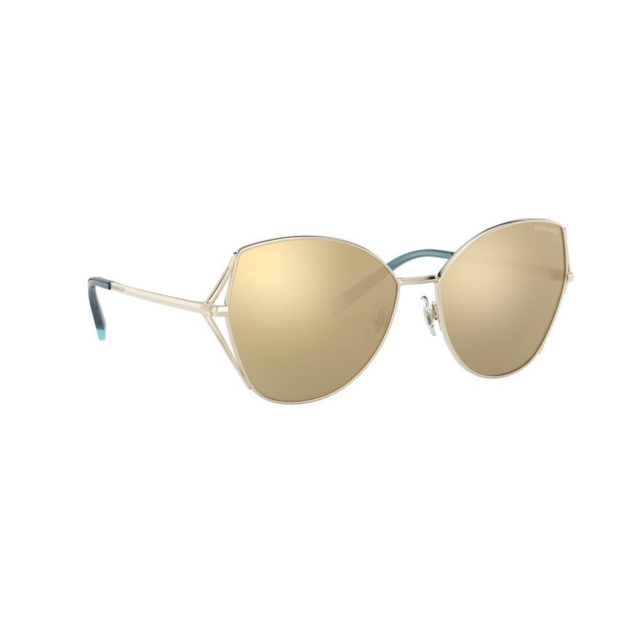 Tiffany & Co. Ladies Gold Tone Butterfly Sunglasses TF3072 614903 ...