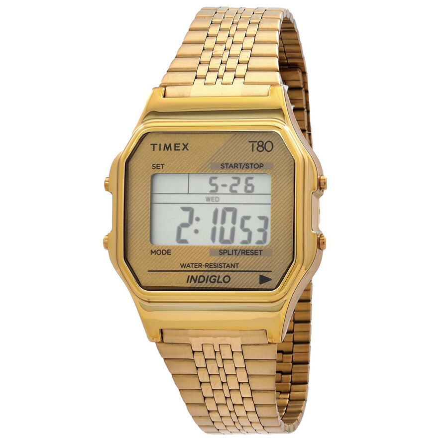 Timex 80 Alarm Quartz Digital Unisex Watch TW2R79200YB 194366024272 ...