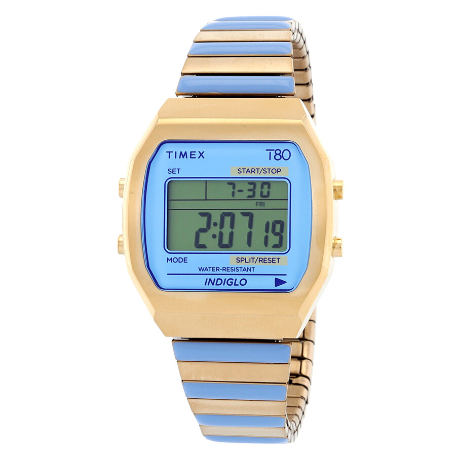 Timex 80 Quartz Digital Expansion Band Ladies Watch TW2W40800 ...