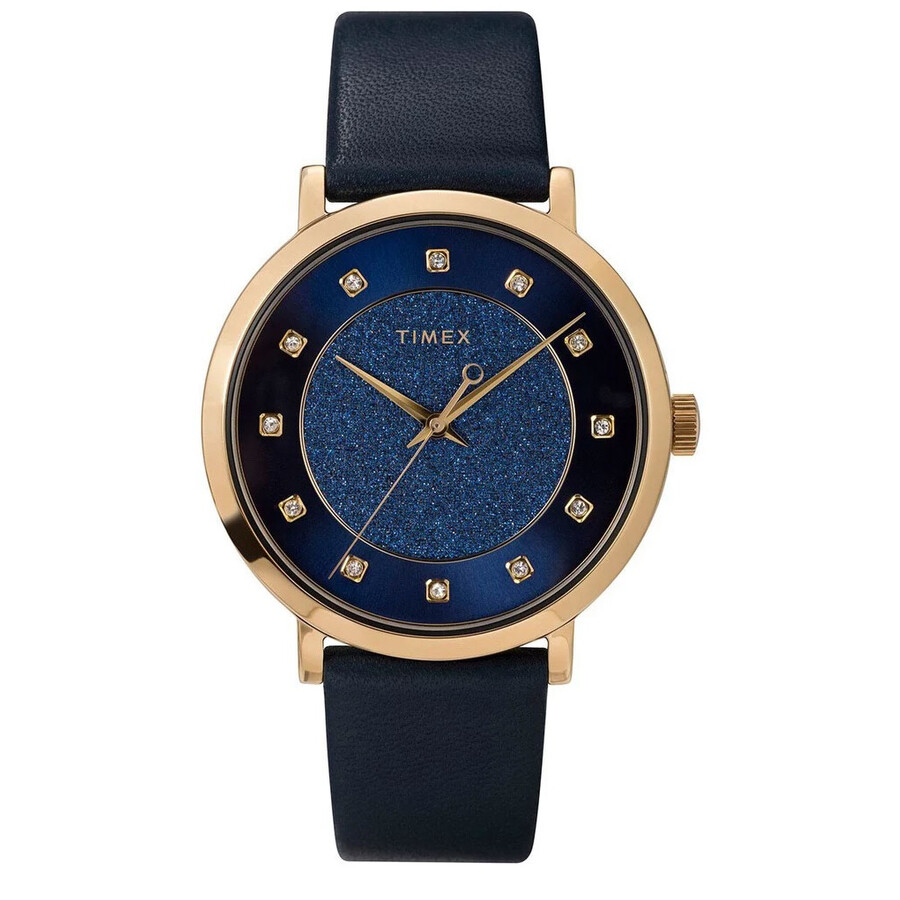 Timex Celestial Quartz Crystal Ladies Watch TW2U41100VQ 194366092523 ...