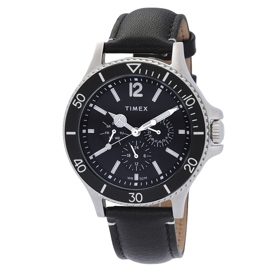 Timex City Harborside Quartz Black Dial Men's Watch TW2U12900 ...