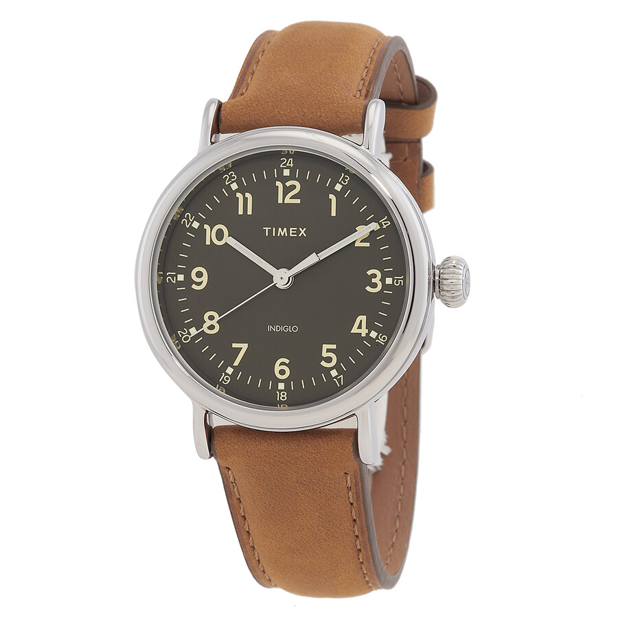 Timex Easy Reader Main Line Quartz Green Dial Men's Watch TW2V27700 ...