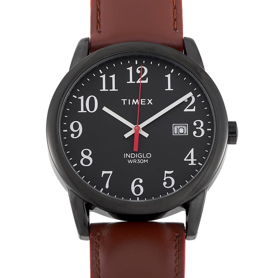 Timex Easy Reader Quartz Black Dial Men's Watch TW2R62300 - Watches ...