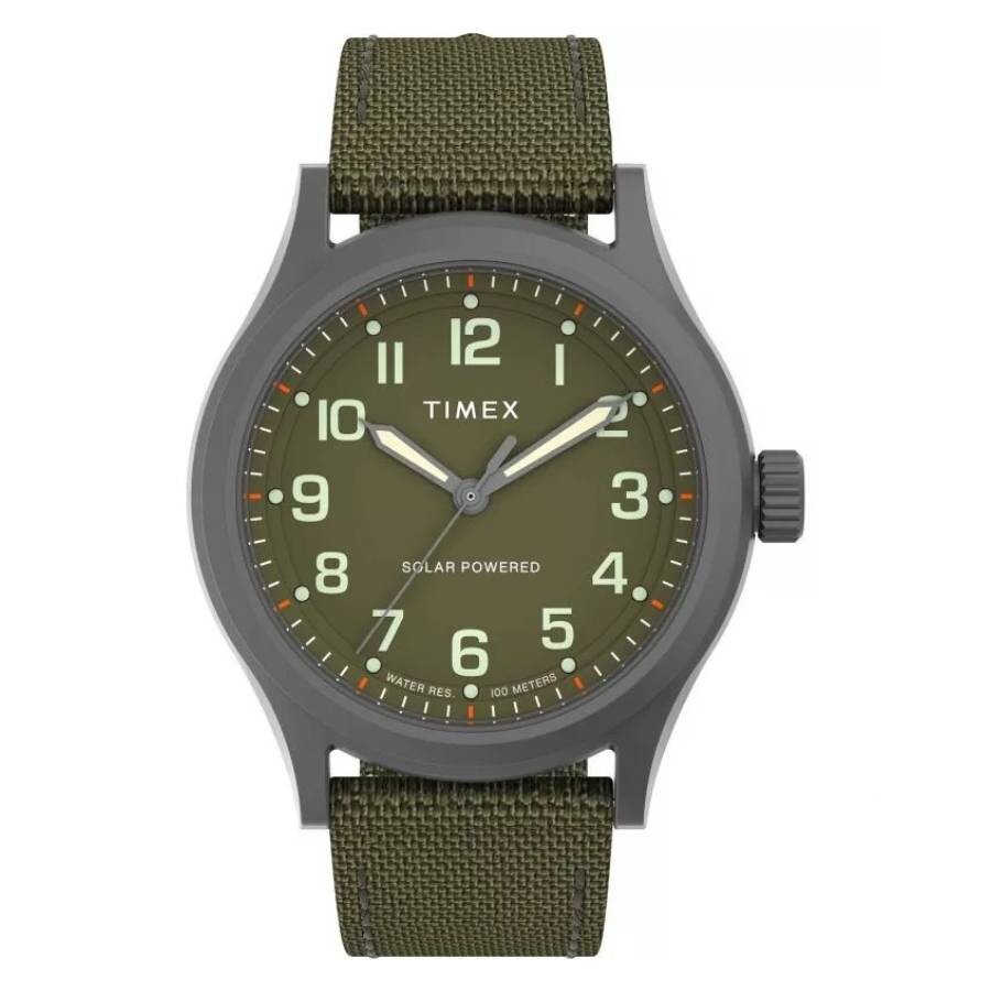 Timex Expedition Sierra Solar Green Dial Men's Watch TW2V64700 ...