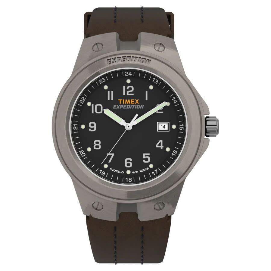 Timex Field Quartz Black Dial Men's Watch T49631 753048293674 - Watches ...
