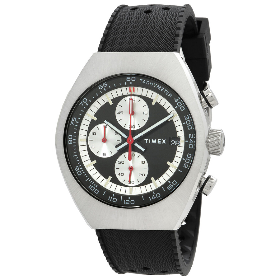 Timex Legacy Chronograph Quartz Black Dial Men's Watch TW2W64500 ...