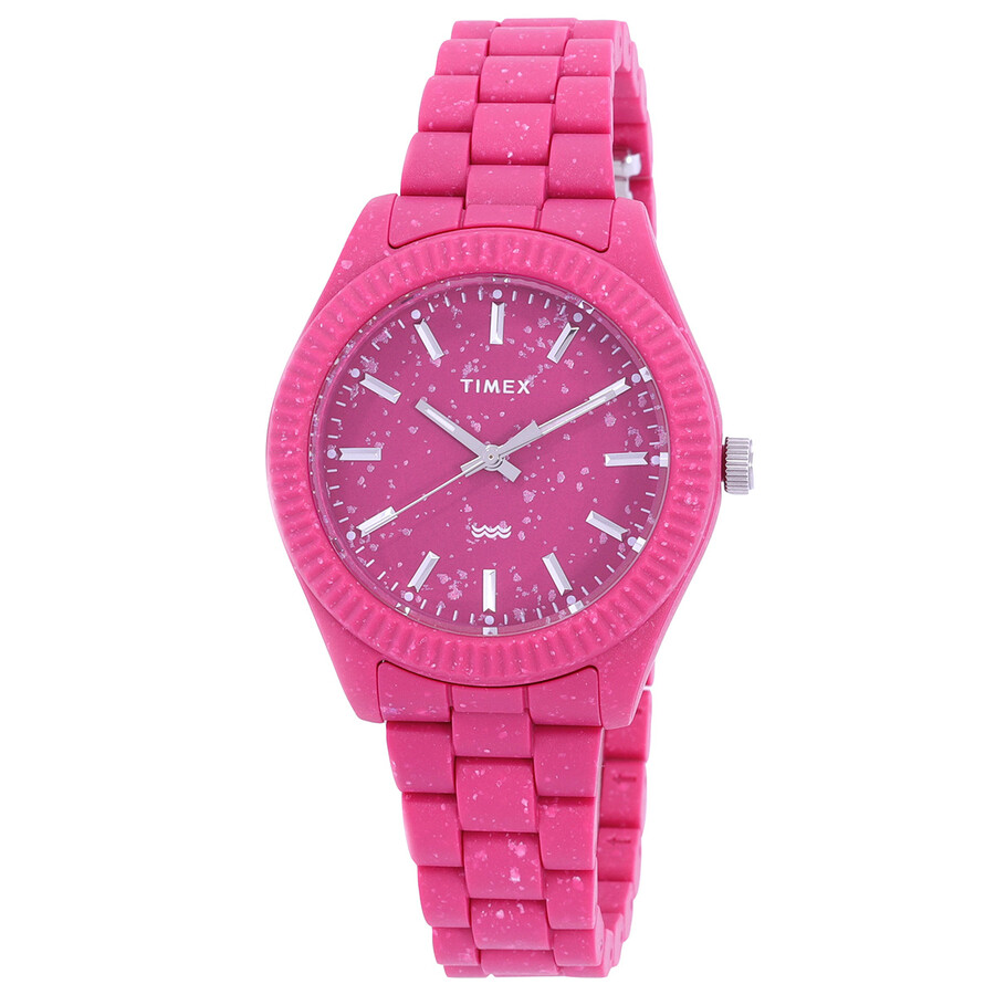 Timex Legacy Ocean Quartz Pink Dial Ladies Watch TW2V77200 TW2V77200JR ...